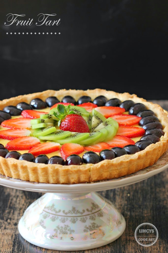 Fruit Tart ~ Lincy's Cook Art