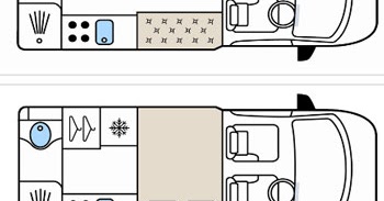 East Van Dwellers: Van Conversion Floor Plan 1