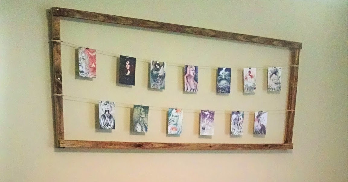 Honey+Arrow: Rustic Clip Frame