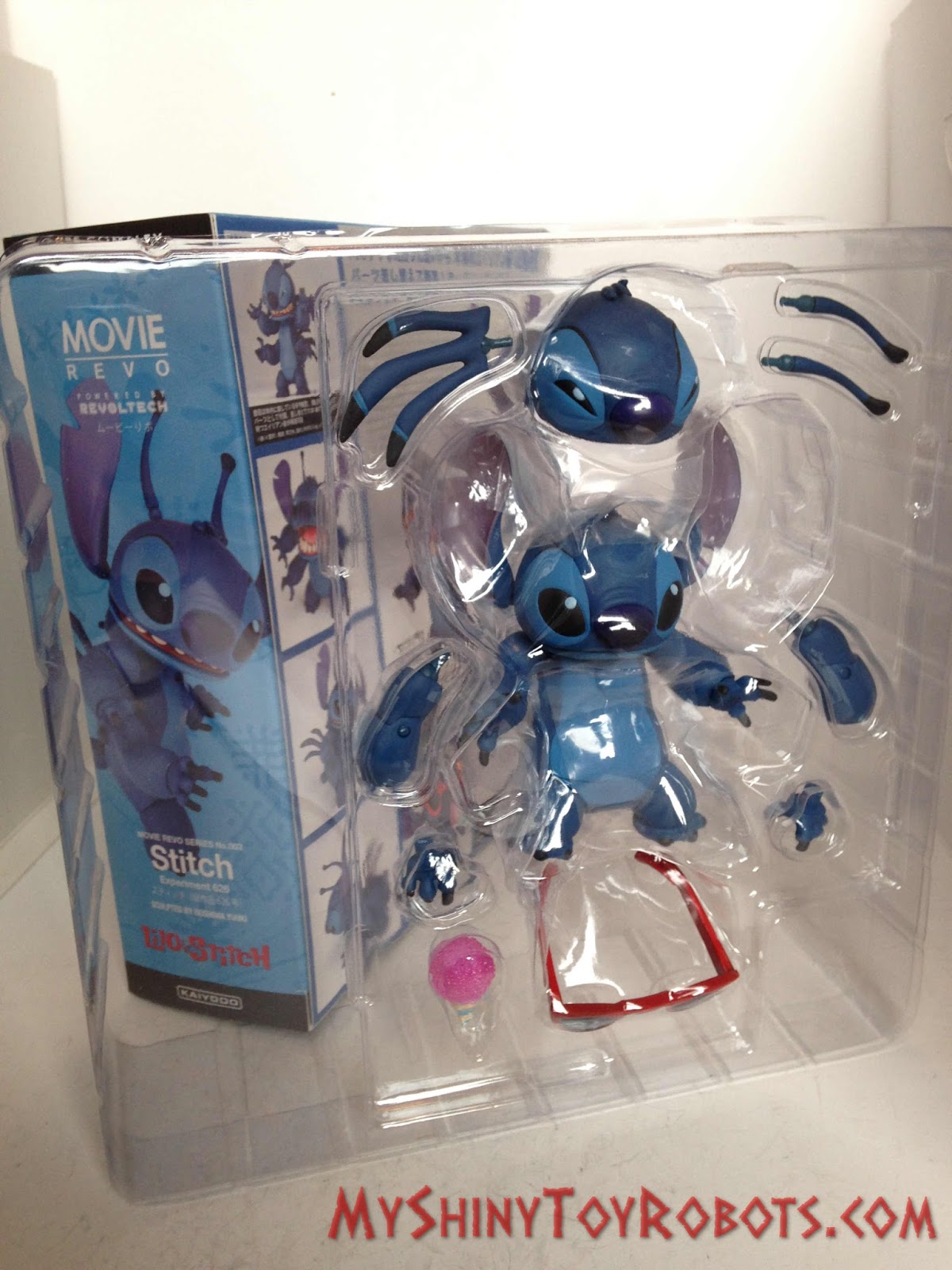 My Shiny Toy Robots: Toybox REVIEW: Figure Complex Movie REVO Stitch