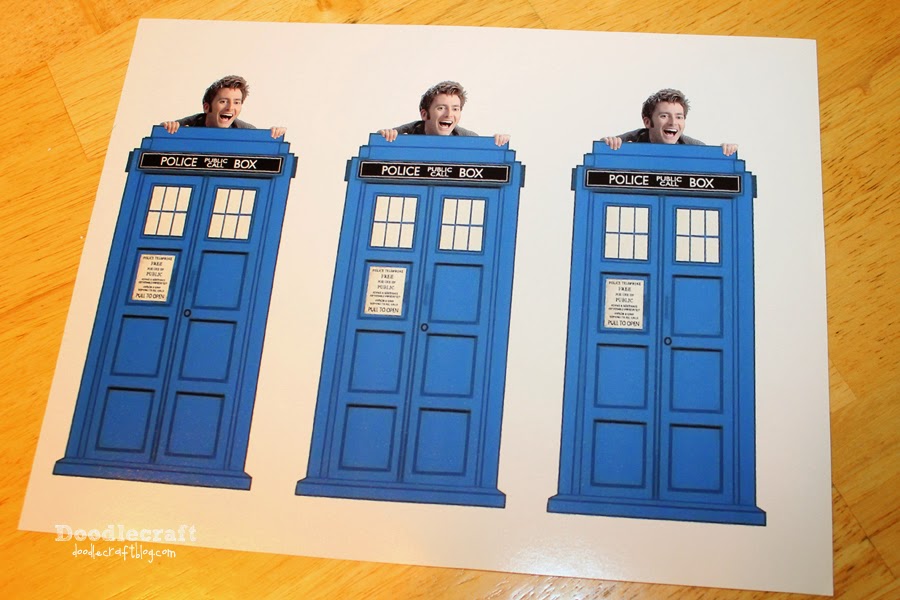 Doctor Who Tardis Bookmark