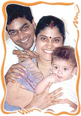 Bollywood Actor Ashutosh Rana & Wife Actress Renuka Shahane Family ...