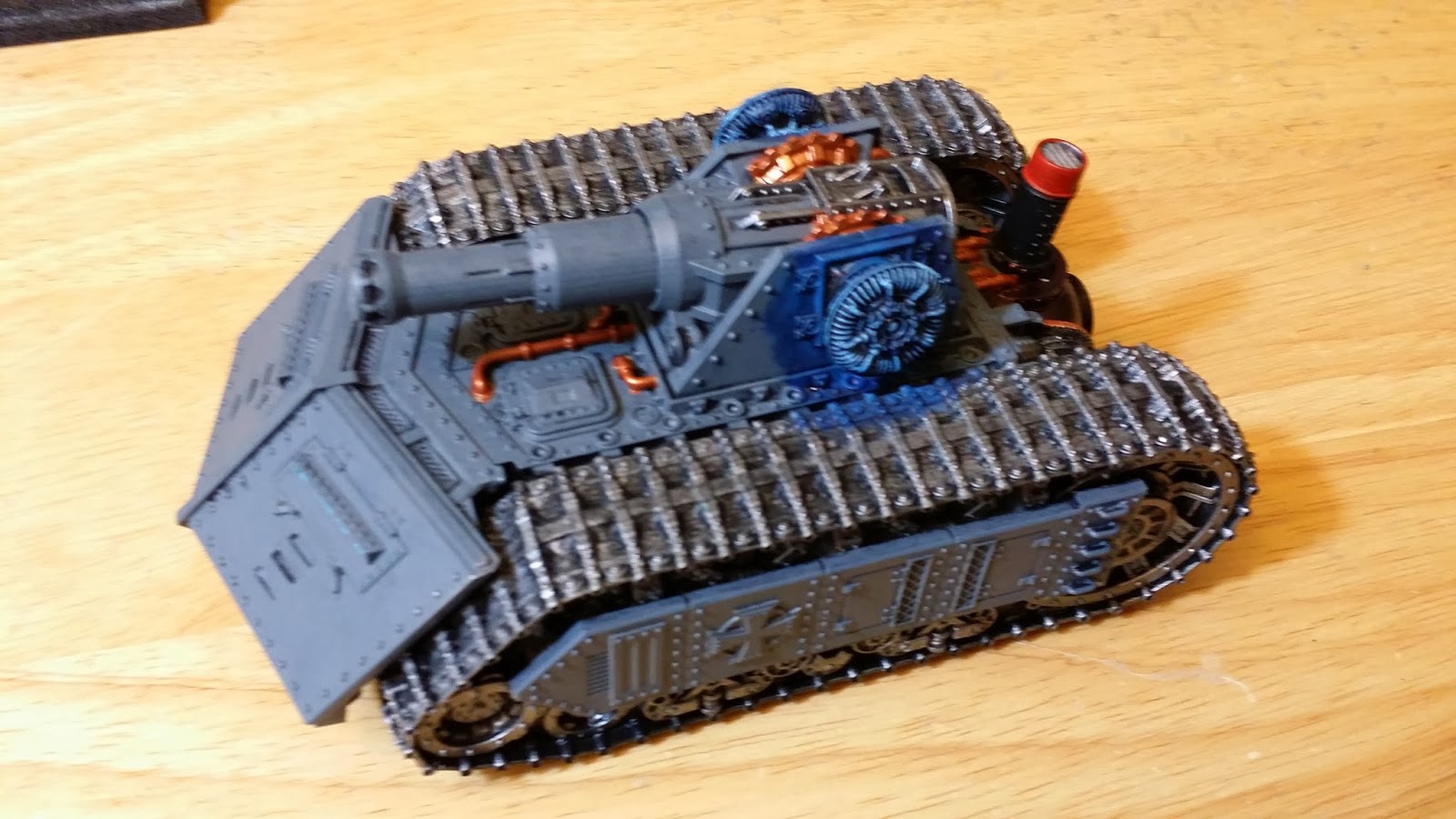 Custodes Imperialis: Dystopian Legions: Prussian Tank In Progress