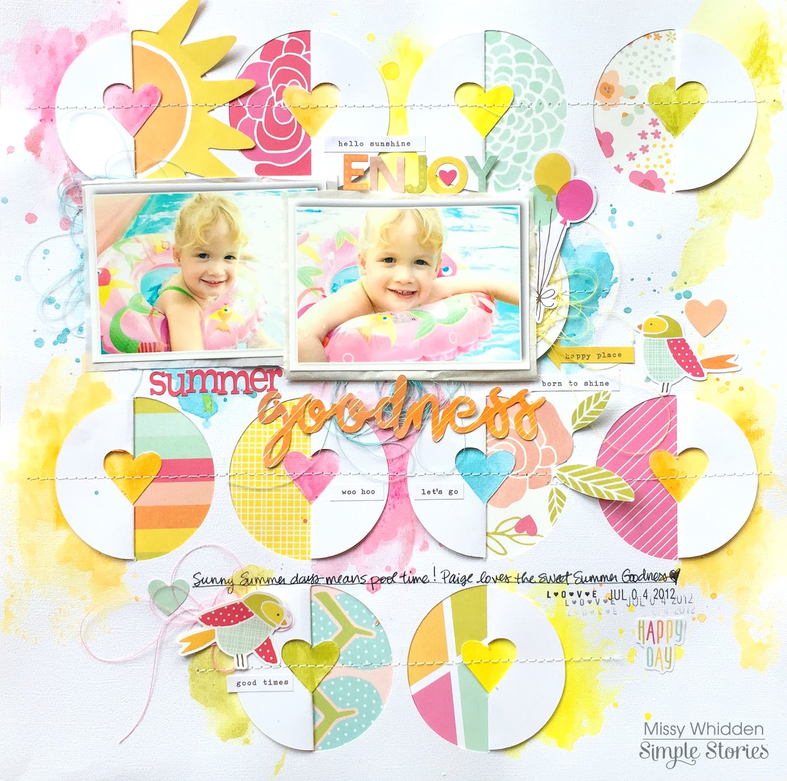 Little Nugget Creations: Summer Goodness / Simple Stories