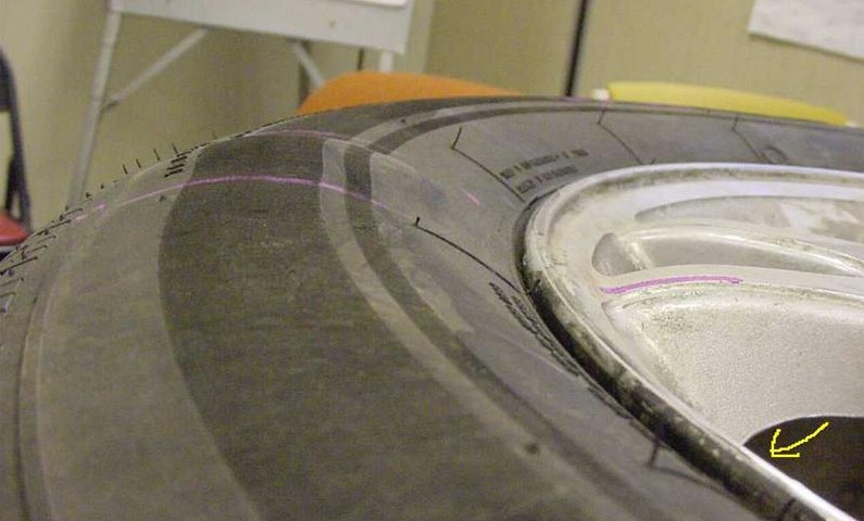 RV Tire Safety: Impact damage or Defective tire? How can fishing line ...