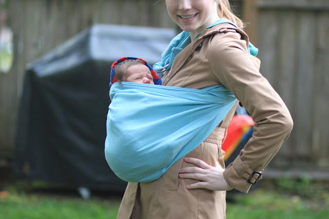 watch out for the woestmans: Baby Sling Tutorial
