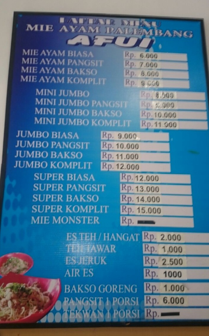 Mie Ayam Afui, Mie Ayam Super Besar!! | Naharku!