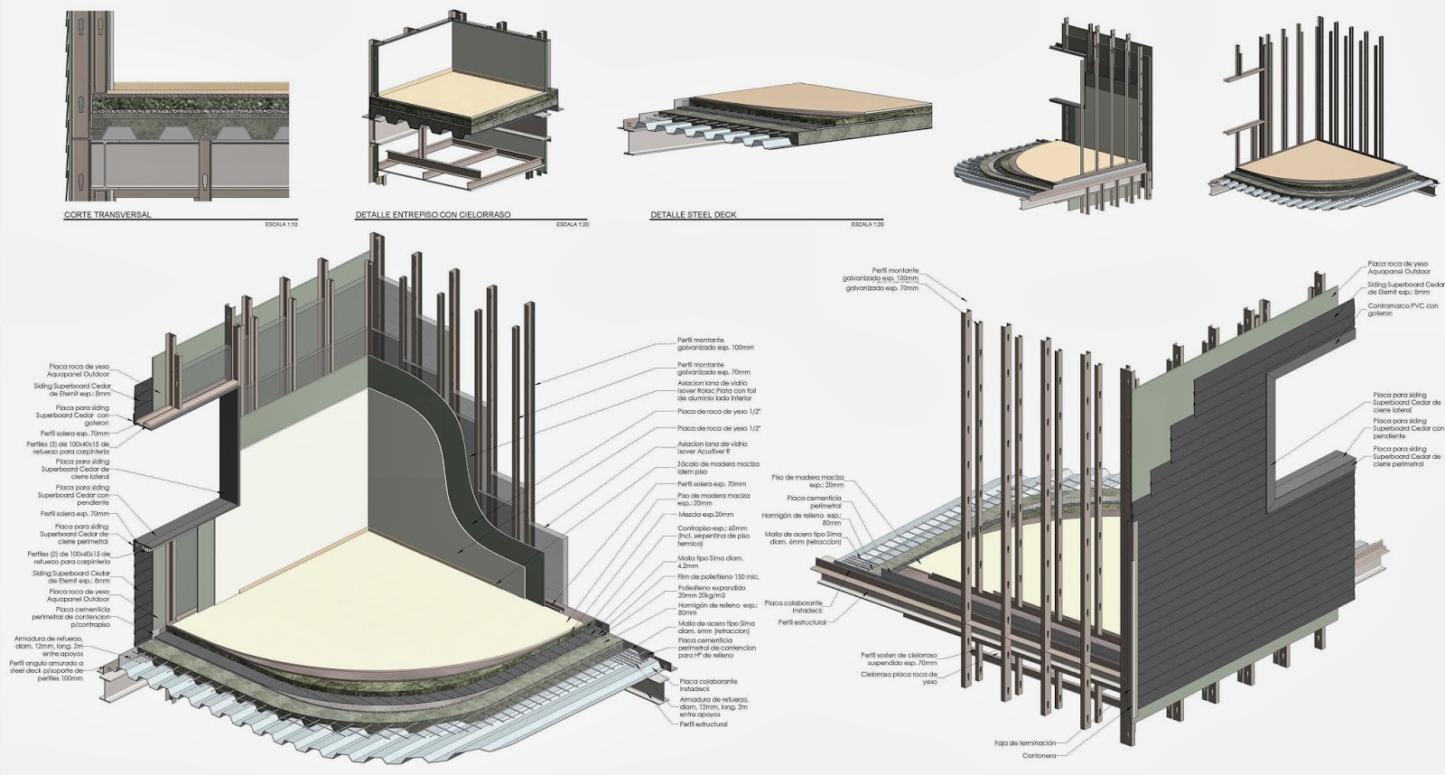 Arq. Hernán D´Amico Portfolio: DOCUMENTACIONES TECNICAS EN REVIT