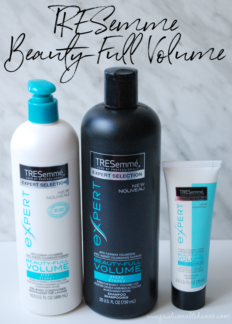 Fashionable Heart: TRESemme Beauty-Full Volume Line