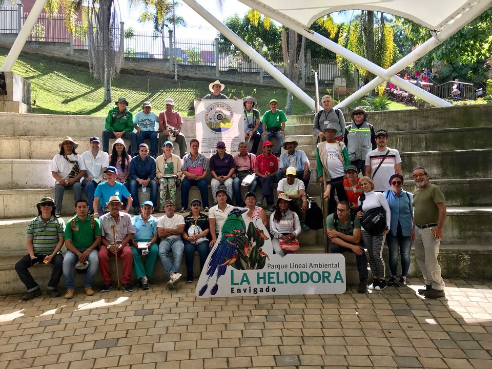Salida al Parque Lineal Ambiental la Heliodora y Humedal Trianón en Envigado