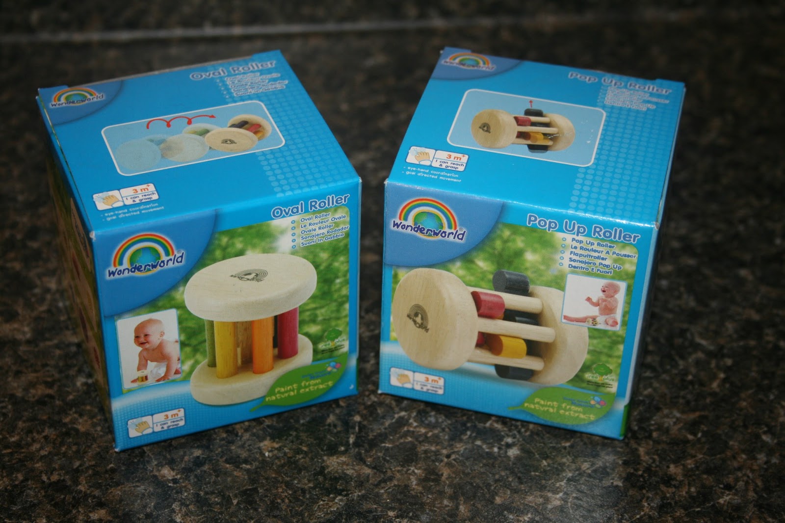 Trying To Go Green: Oompa Toys Wooden Oval Roller & Pop Up Roller
