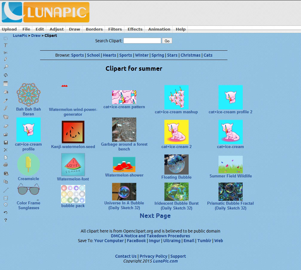Sitios Web y Programas: LunaPic