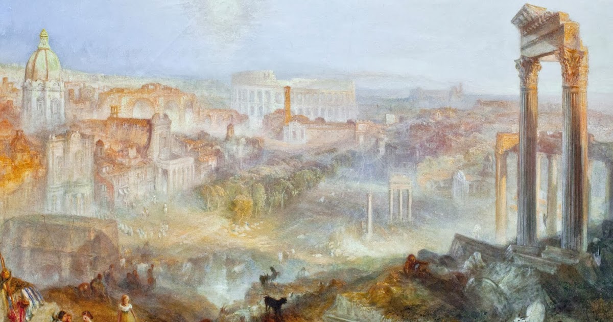 JMW Turner Modern Rome ~ High resolution Art photos museum quality images