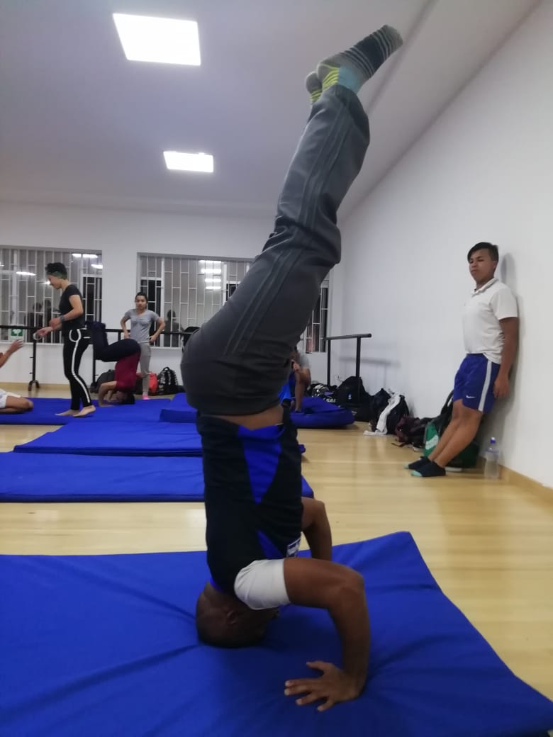 introducción a la gimnasia : Gesto técnico Invertida con apoyo de manos ...