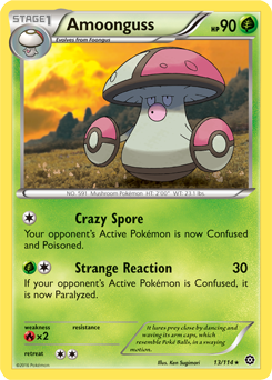 Amoonguss -- Steam Siege Pokemon Card Review | PrimetimePokemon's Blog