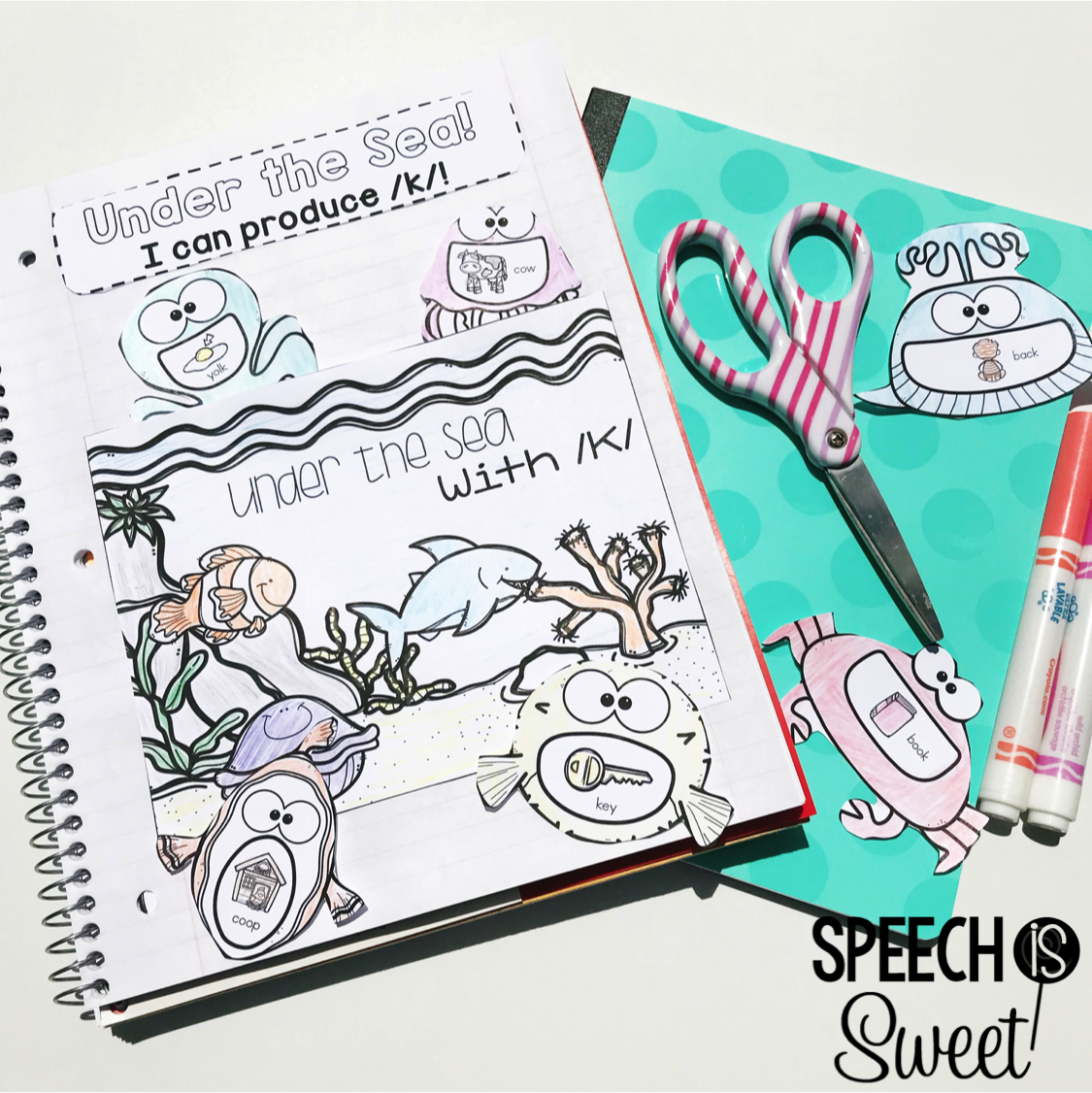 Ocean Theme in Speech Therapy! - Speech is Sweet