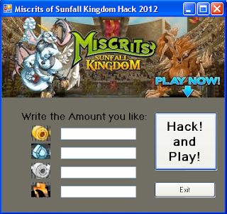 Miscrits of Sunfall Kingdom Hack 2012
