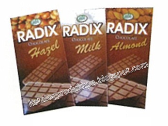 Katalog Produk HPA: Radix Chocolate Almond, Radix Chocolate Hazel ...