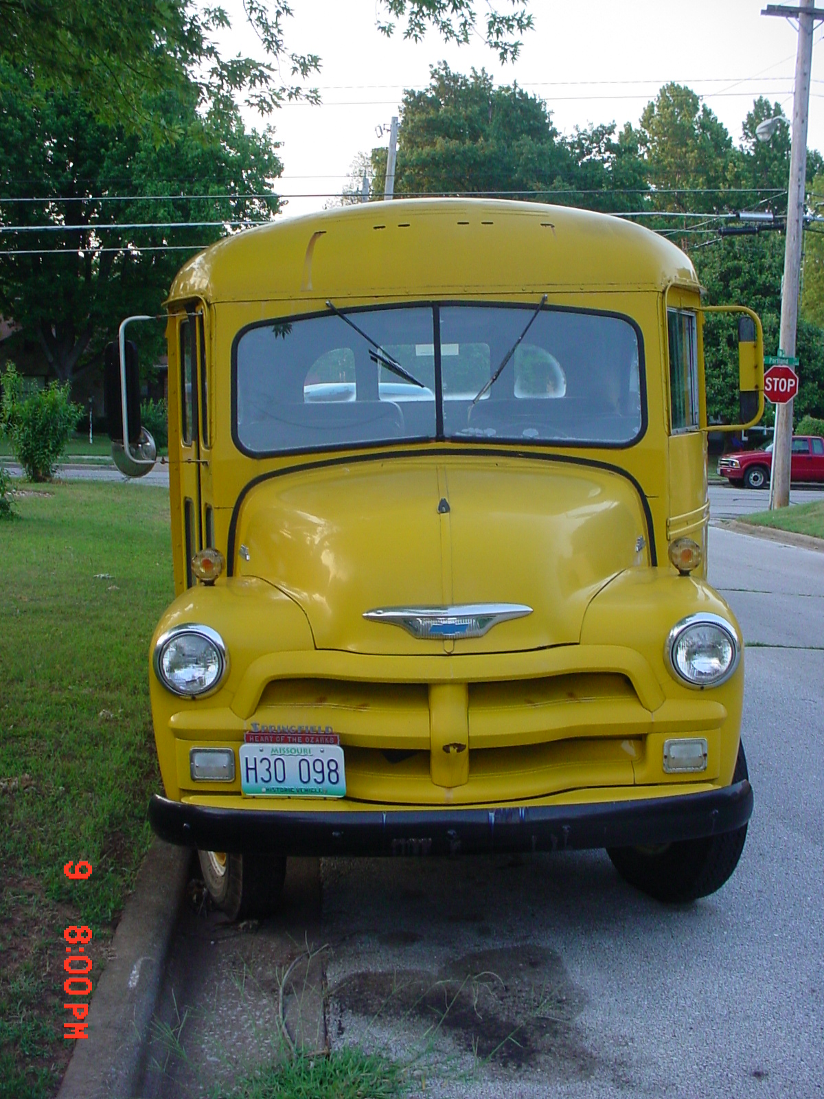 Ozark View Points: 1954 Wayne Bodied 3800 Series Chevrolet Bus