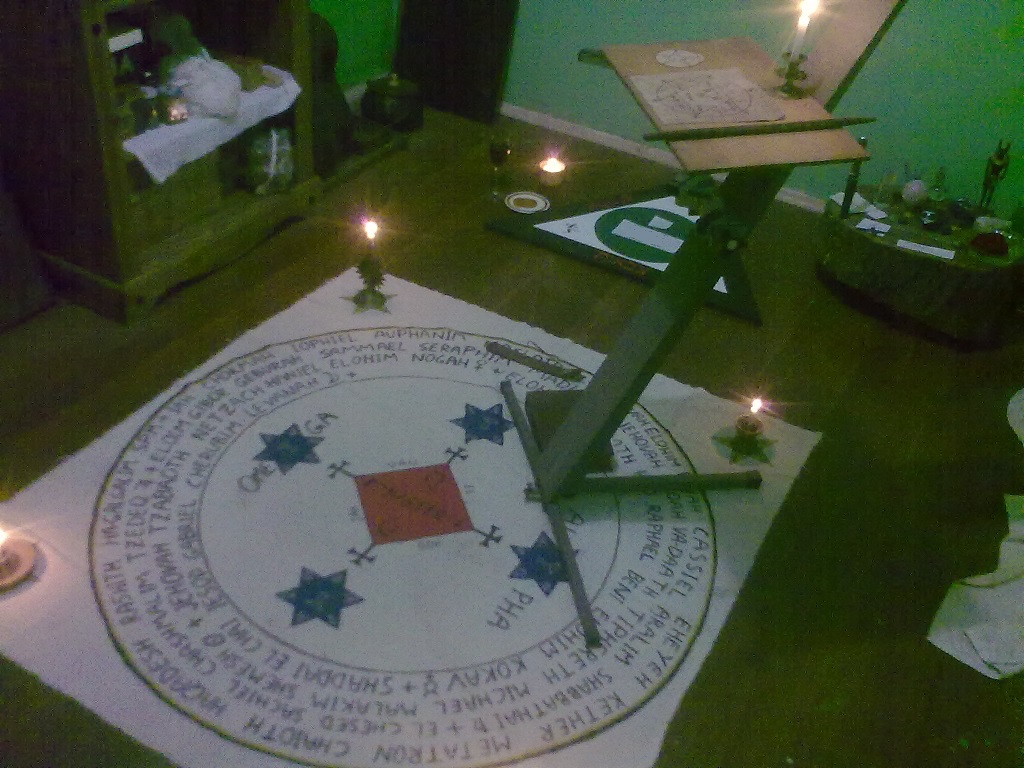 Zenta - A Informática Esotérica: Making the Goetia Circle (classic ...