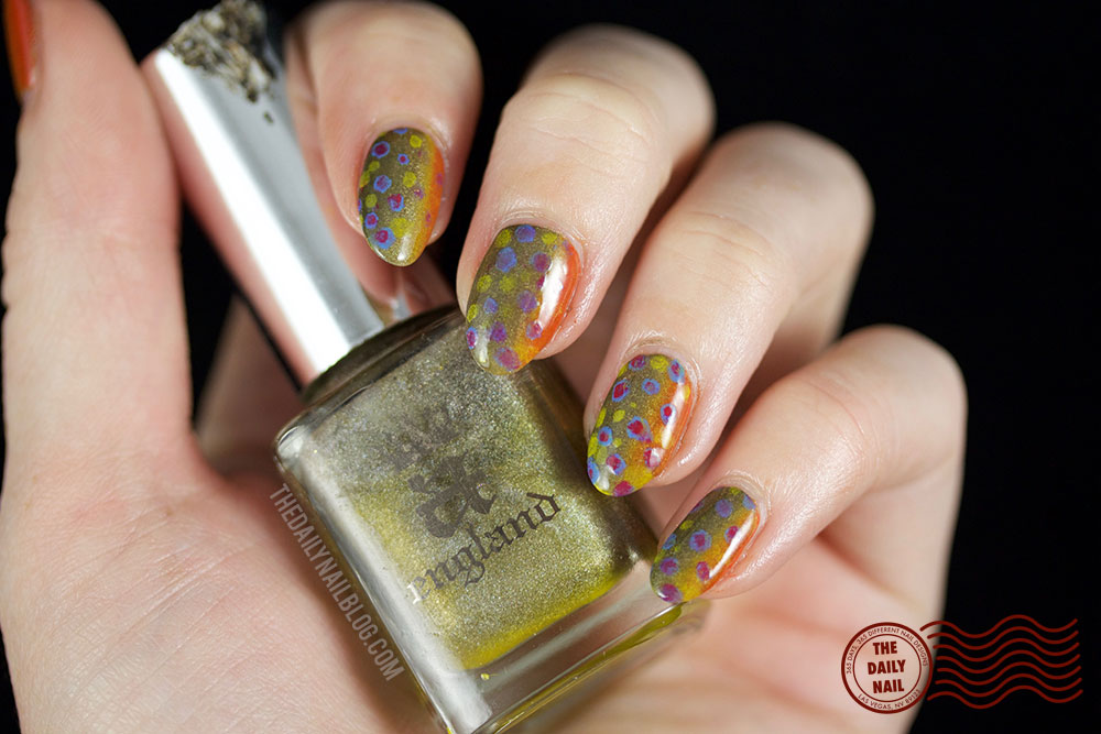 Gone Fishin' - 31 Day Challenge - Day 13 - The Daily Nail