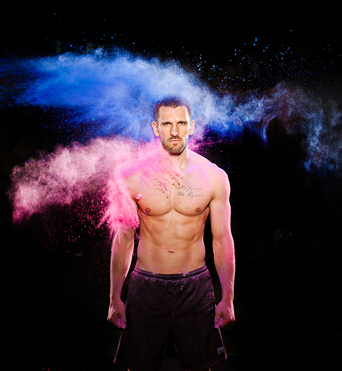 th-photography: Powder Paint Portrait Shoot