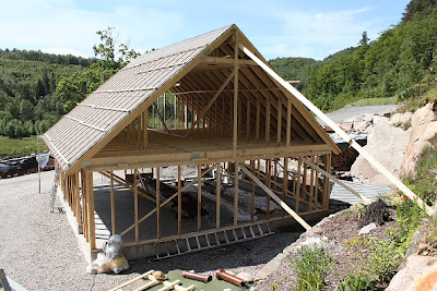 Takstoler garasje med loft