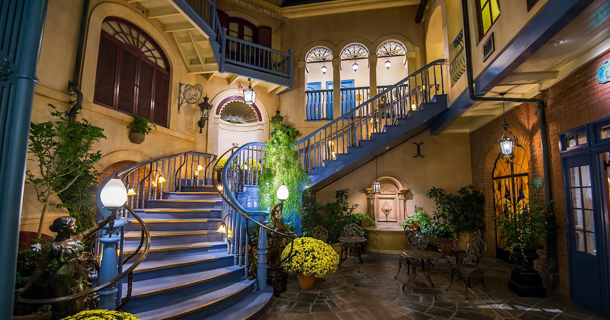 A Courtyard in New Orleans