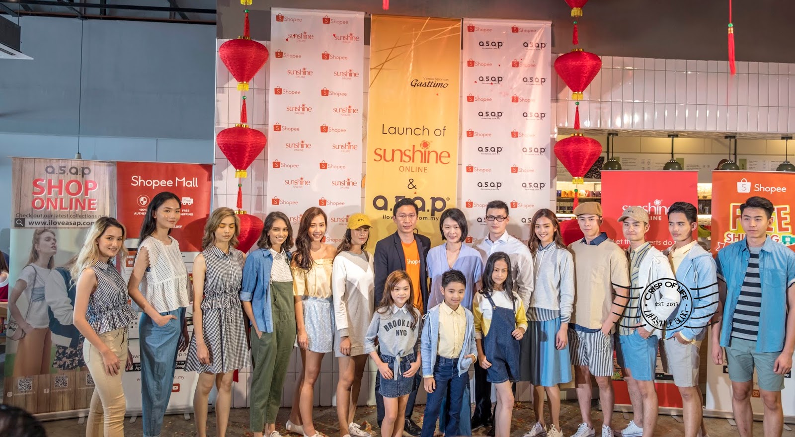 Sunshine Online & a.s.a.p fashion officially launched at Shopee Mall ...
