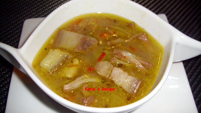 Karin's Recipe: Jukut Nangka Mekuah (Balinese Pork & Jackfruit Soup)