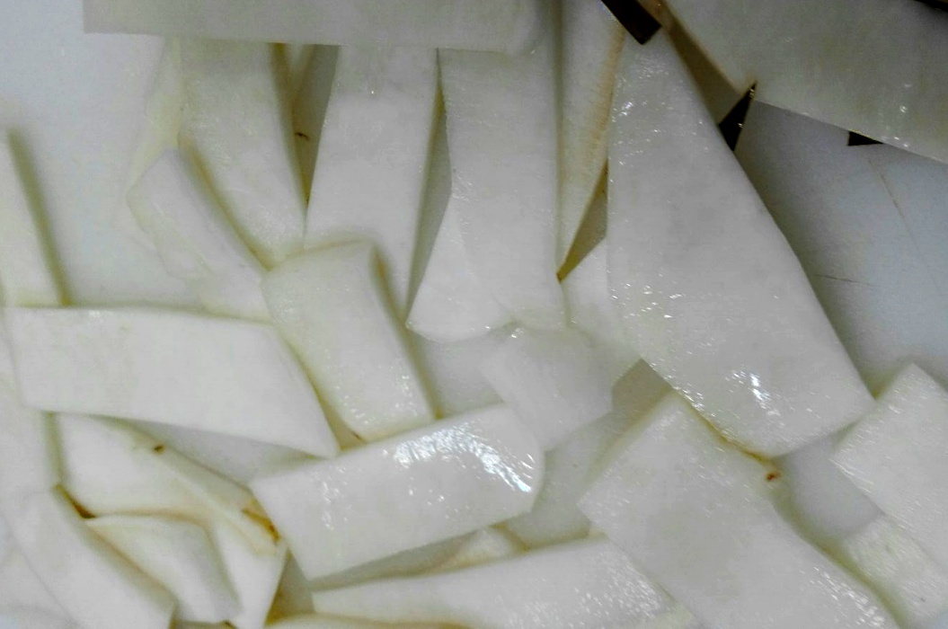 Menús para impresionar: Nabo encurtido en sal y vinagre