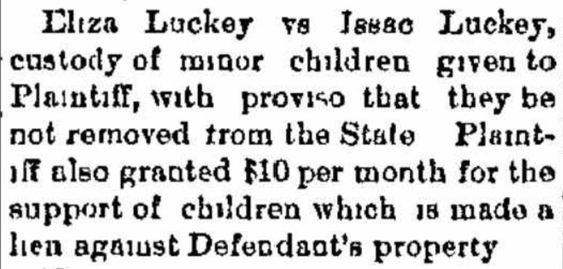 Upper Level: Eliza Jane Taylor and Issac Thomas Luckey
