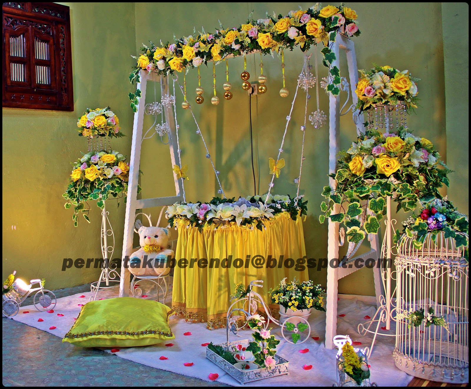 -Permataku Berendoi- : Gambar Buaian Berendoi Mengikut Warna Tema