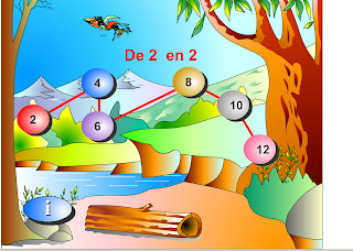 MARTA : CONTAR DE DOS EN DOS.