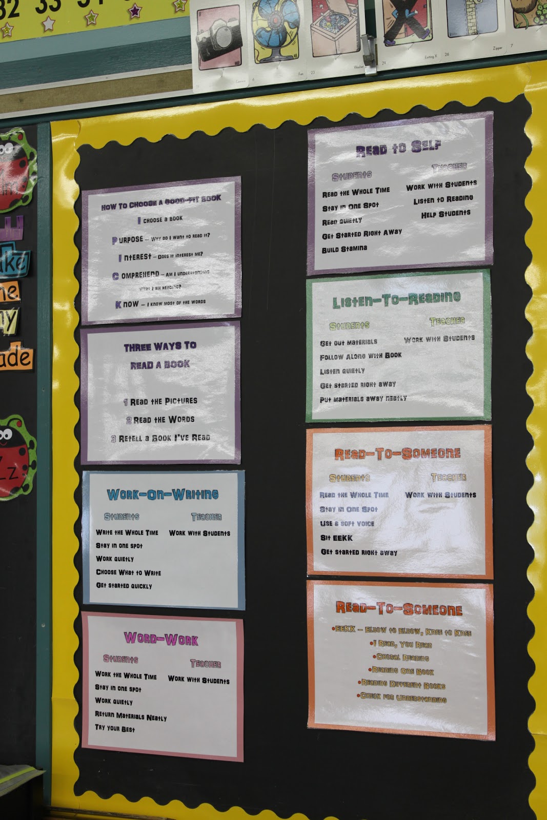 Back Hall Collaborators: Daily 5 Poster Freebies