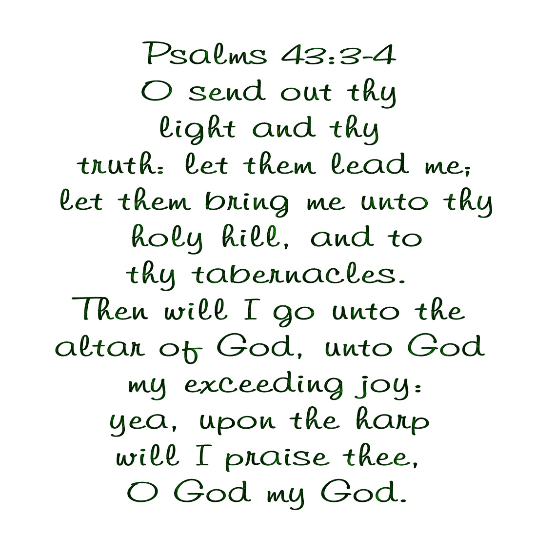 Psalms 43:4-5 6 Items