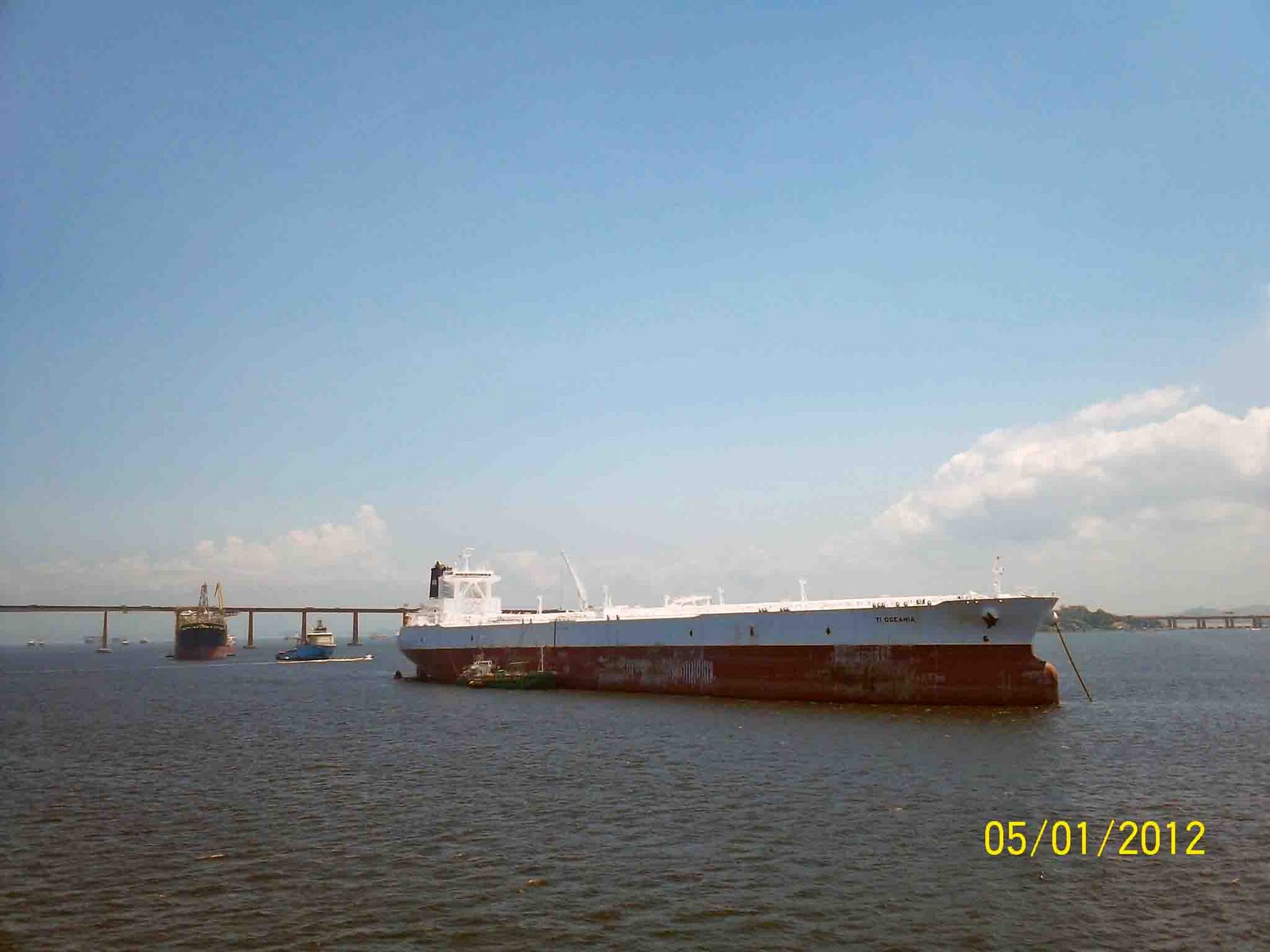 Santos Shiplovers: ULCC TI Oceania / V7IG4 - Mais imagens de sua escala ...