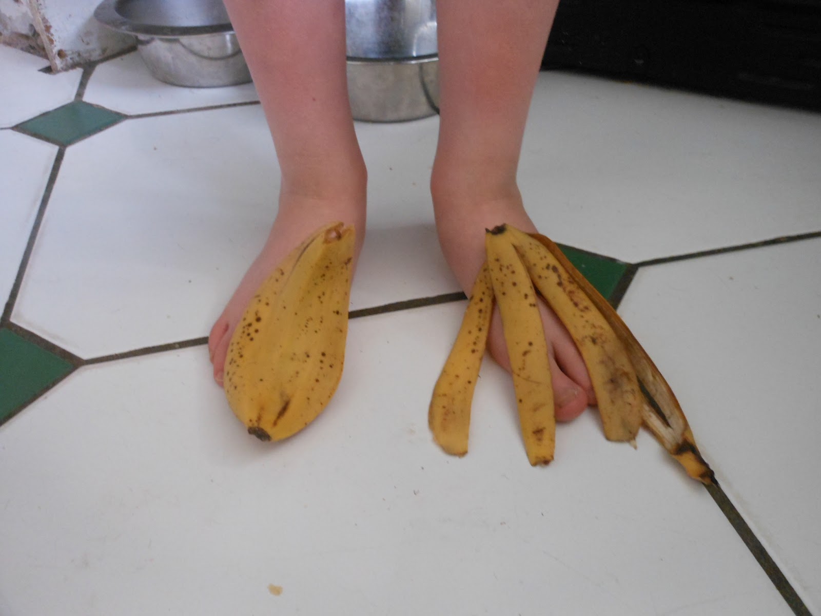 I painted the original Saltair's ghost. Toes for scale. Tater quality ...