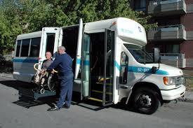 Typical van paratransit vehicle deployed by many agencies.