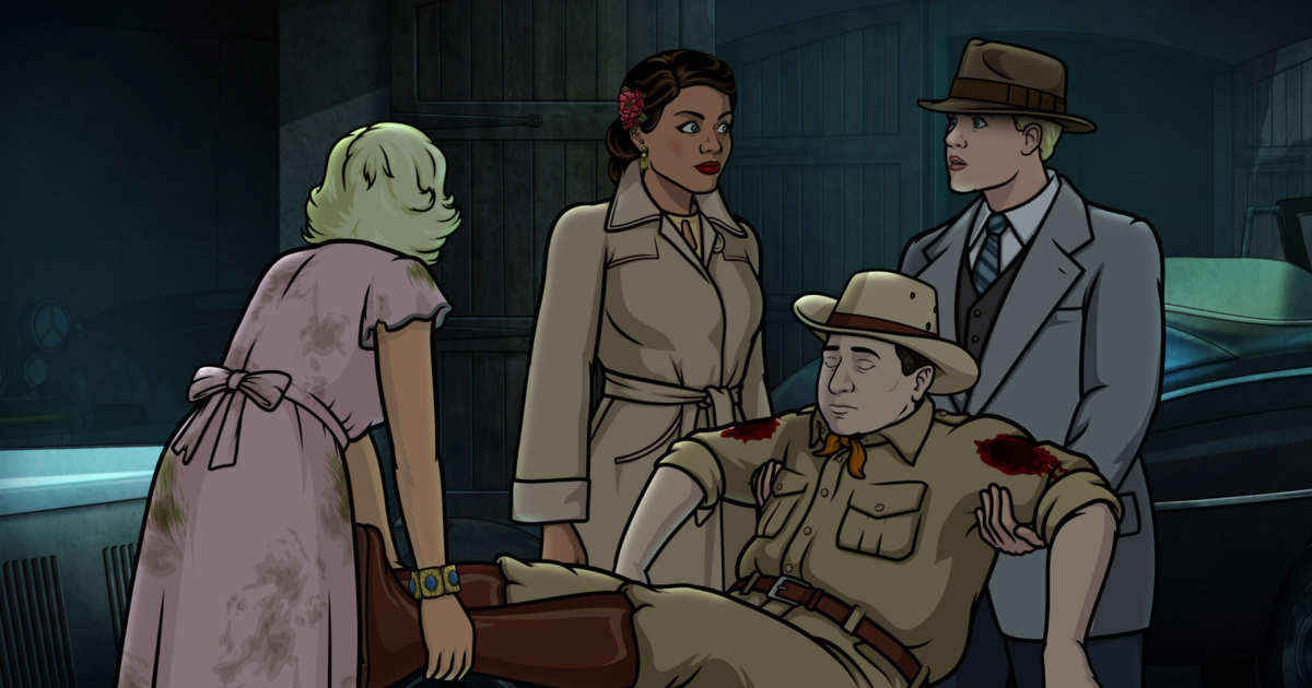 The Geektified Blog: Archer Review: Archer Dreamland “Gramercy, Halberd!”