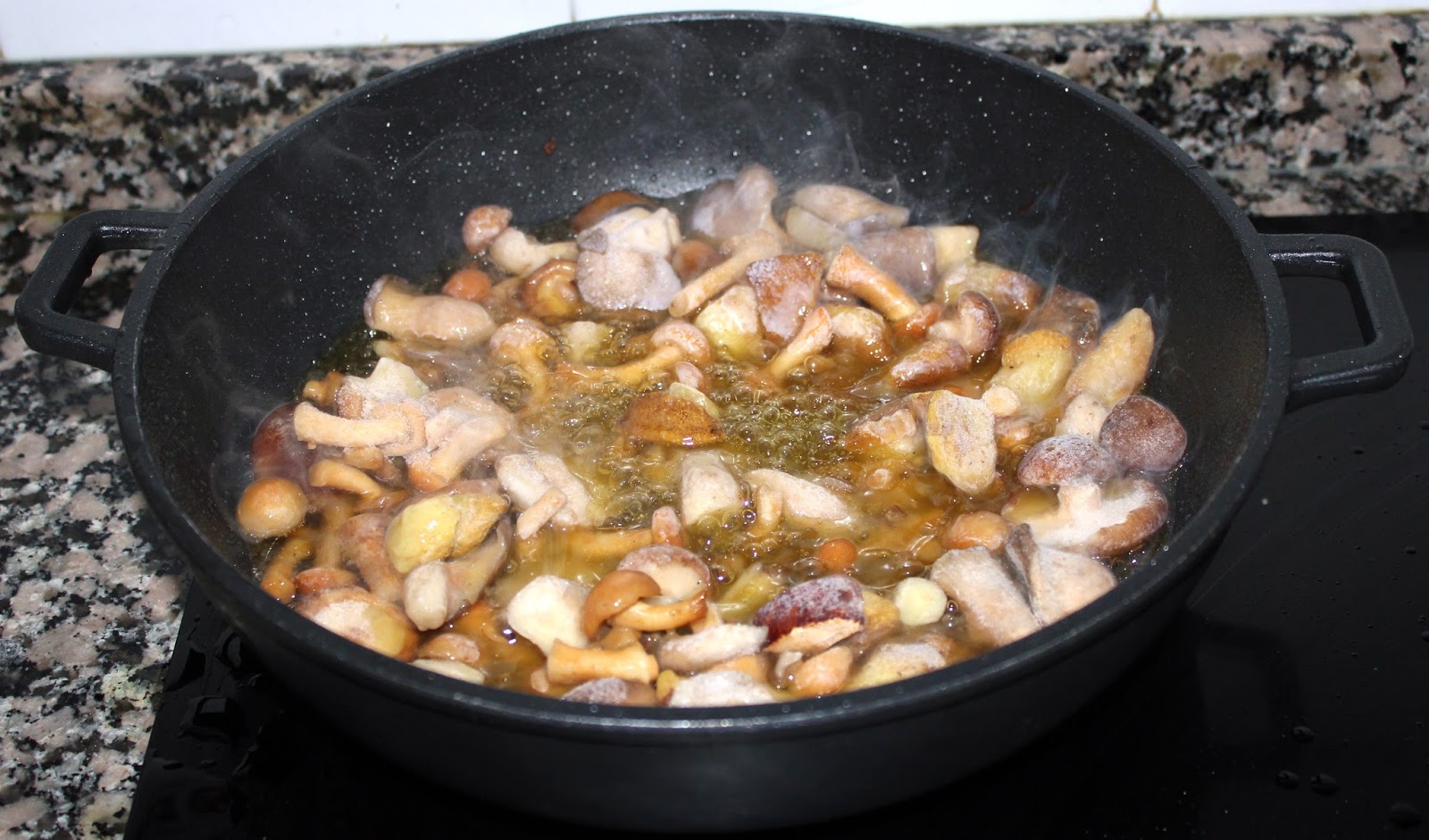 Cocinar es vivir y Bordar también: Pavo con setas al jerez / Sherry ...