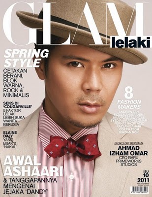 All Things Fashion: GLAM Lelaki magazine covers (Malaysian fashion ...