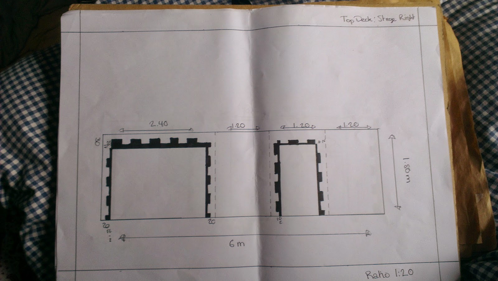 Unit 79: Stage Design for Performance : 2D Scale Drawings of Staging ...