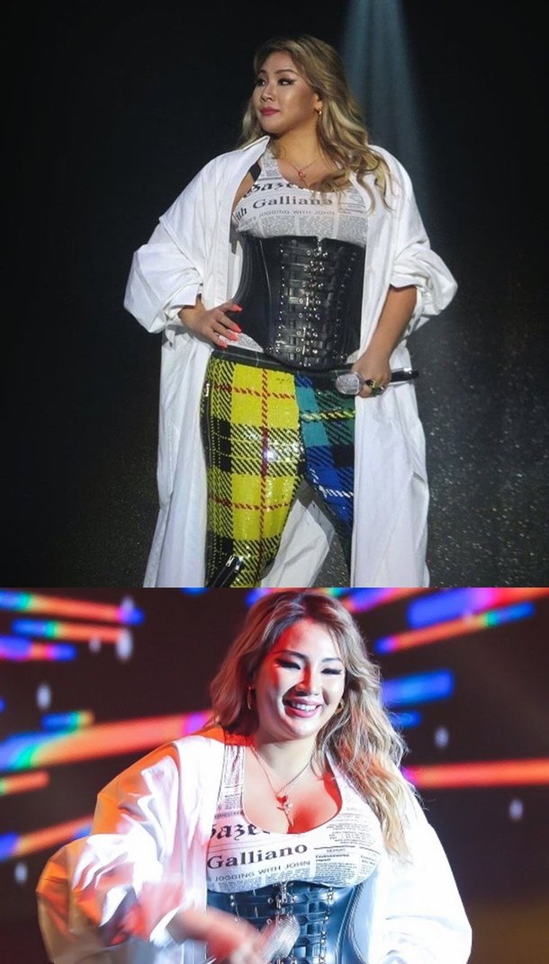 Picture updates from CL's concert in Singapore