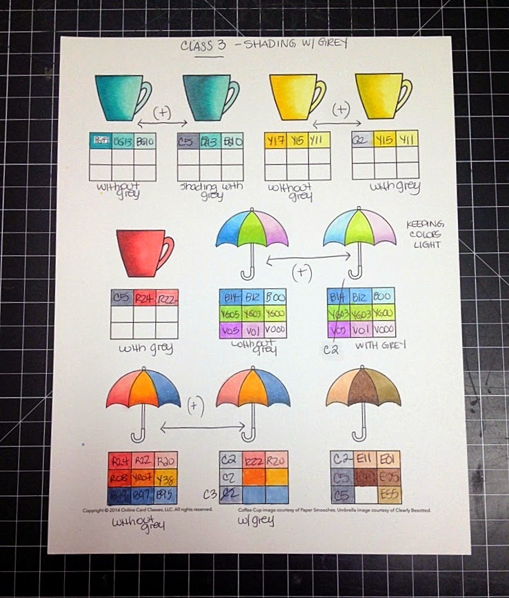 DoodleDee Designs: SSS Copic Coloring For Card Markers Class Update