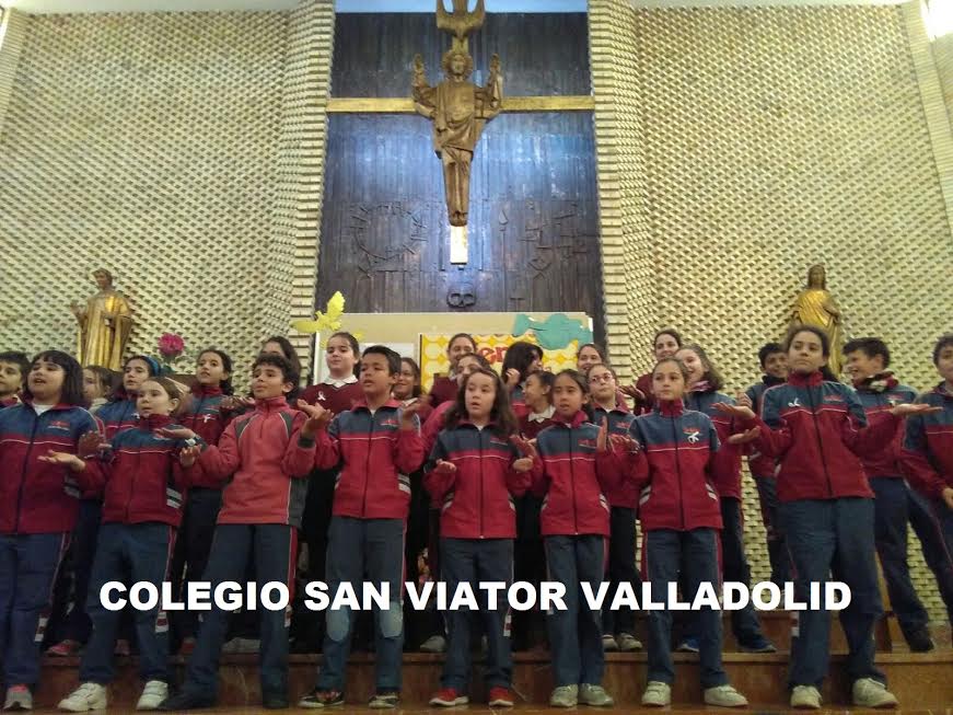 Castilla y Leon canta por Siria: Colegio San Viator Valladolid