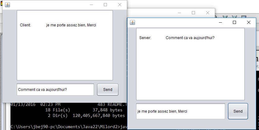 Comment Creer un SERVEUR de Tchat entre Plusieurs ordinateur avec JAVA