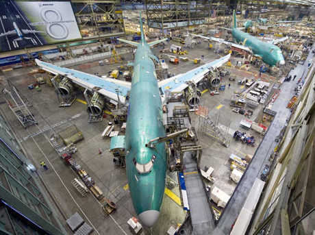 Earthmanpdx: Boeing 747-8 Build Video