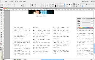 Design Practice: InDesign...Chloe Double Page Spread4