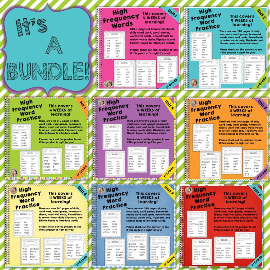 High Frequency Word Work | OCD in Elementary